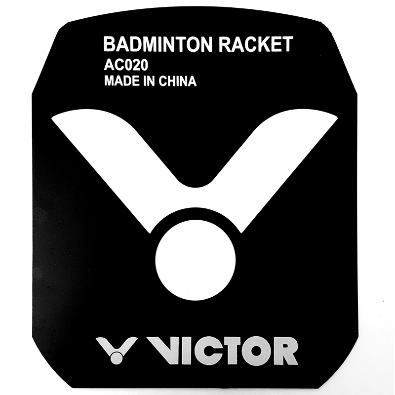 Badminton Racket Stencils | Stringers' World