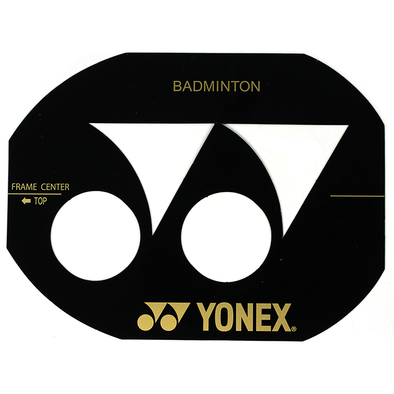 Badminton Racket Stencils | Stringers' World