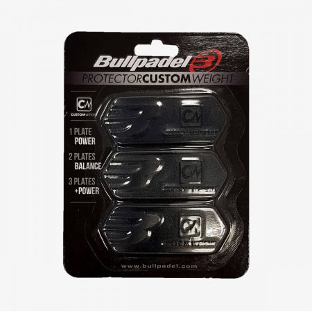 Bullpadel Custom Weight Padel Racket Protector (2019) - 3 Pack - Colour ...