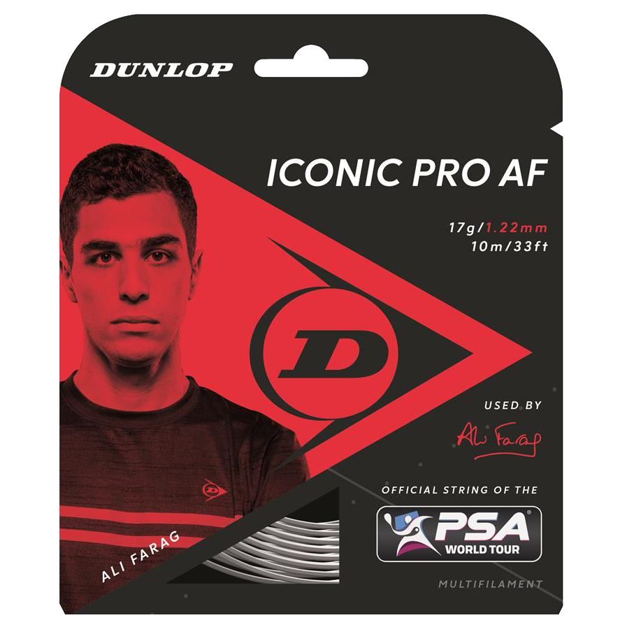 Dunlop Iconic Pro AF 1.22mm (Black) 10m Packet | Stringers' World - The ...
