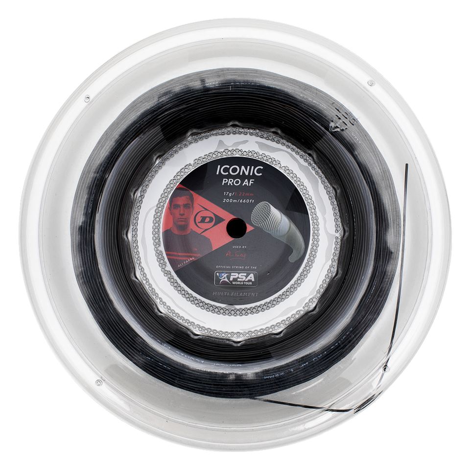 Dunlop Iconic Pro AF 1.22mm (Black) 200M Reel | Stringers' World - The ...