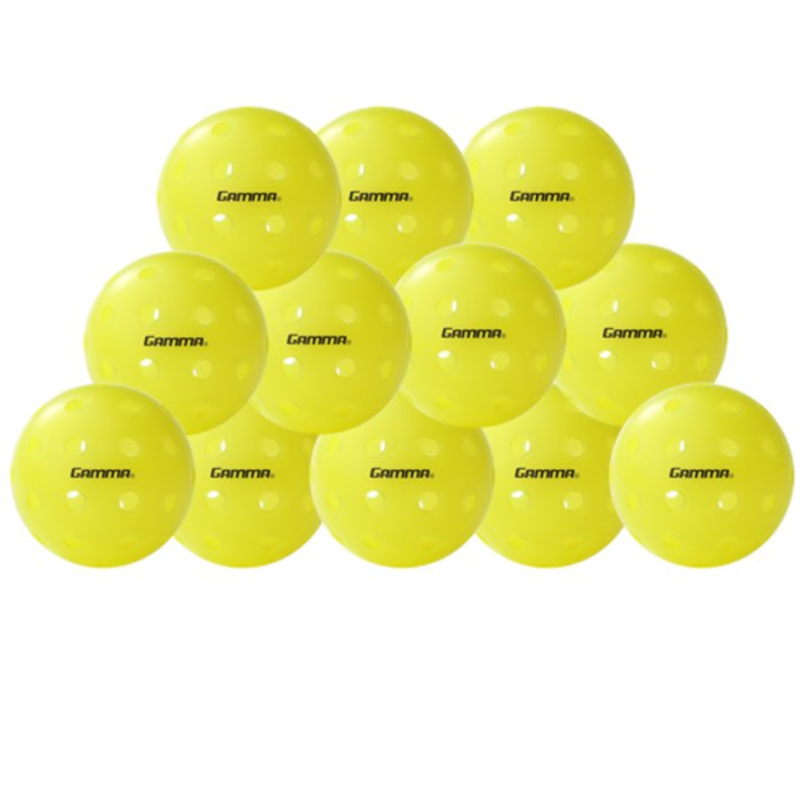 Gamma Photon Pickleball Outdoor Ball (Dozen) | Stringers' World