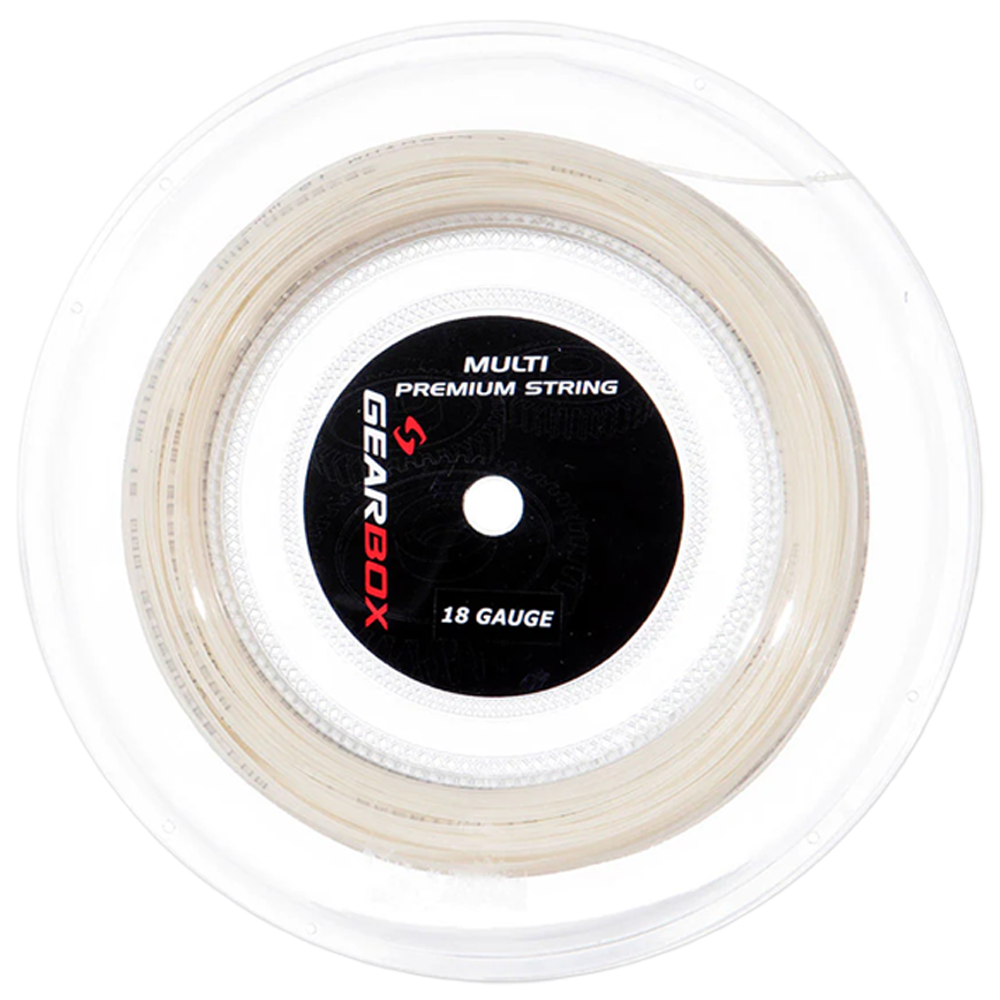 Gearbox Multi Core 17 Racketball String 100m Reel | Stringers' World