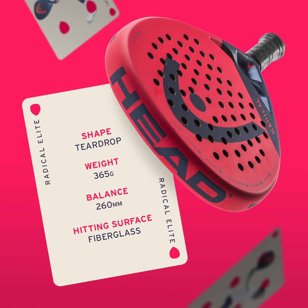 Head Radical Elite Padel Racket | Stringers' World - The UK's Leading ...