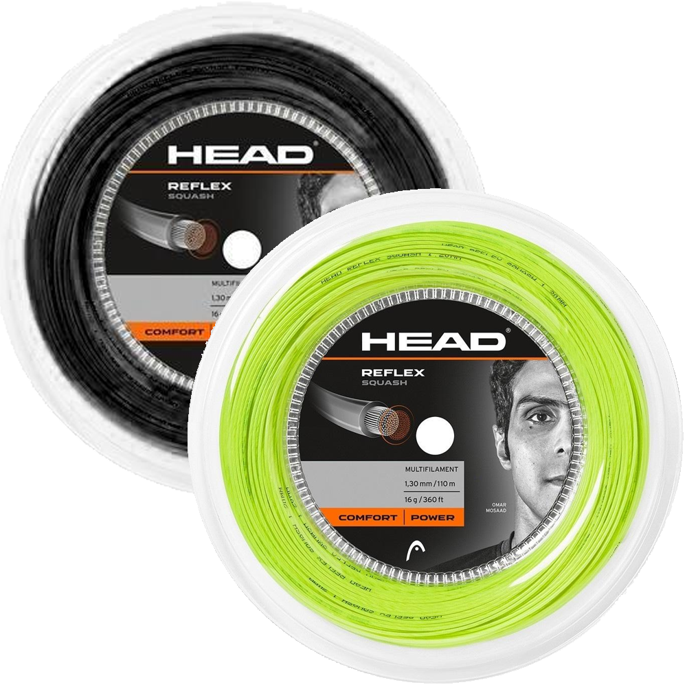 Head Reflex Squash 110m Reel | Stringers' World
