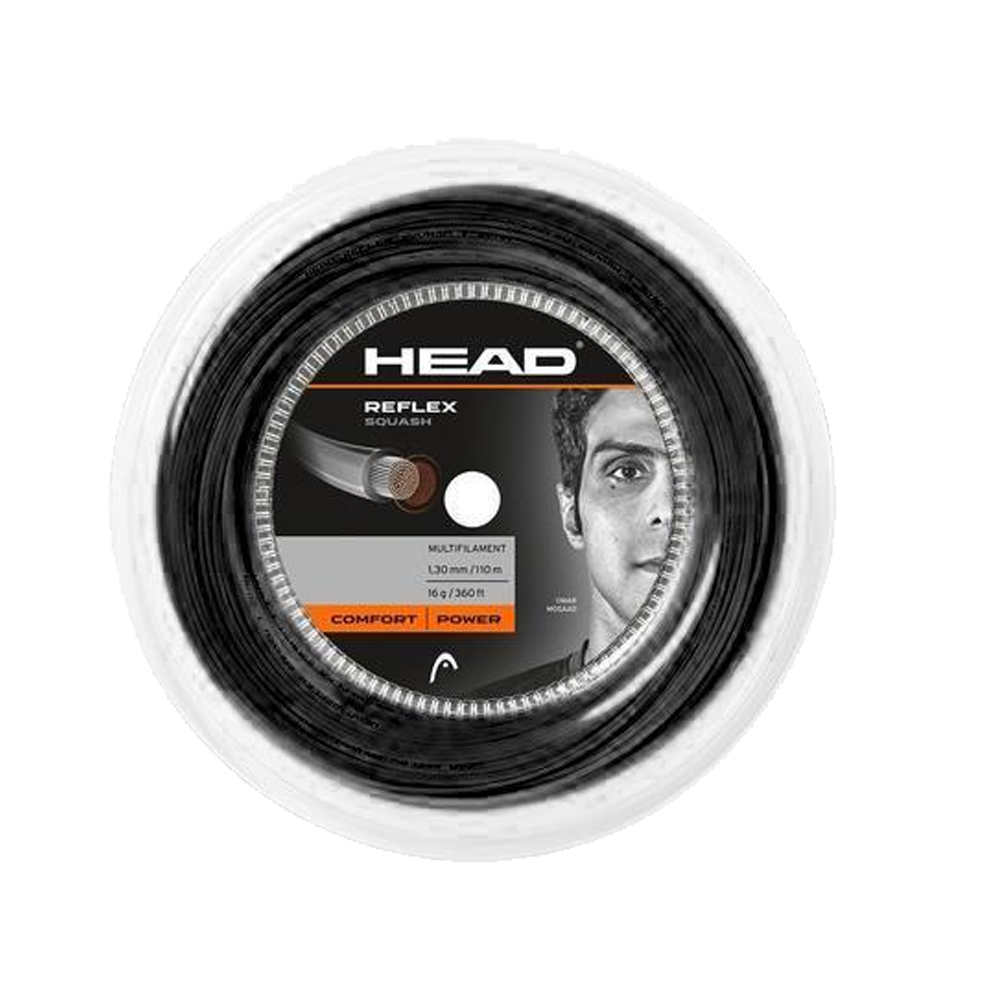 Head Reflex Squash 110m Reel | Stringers' World