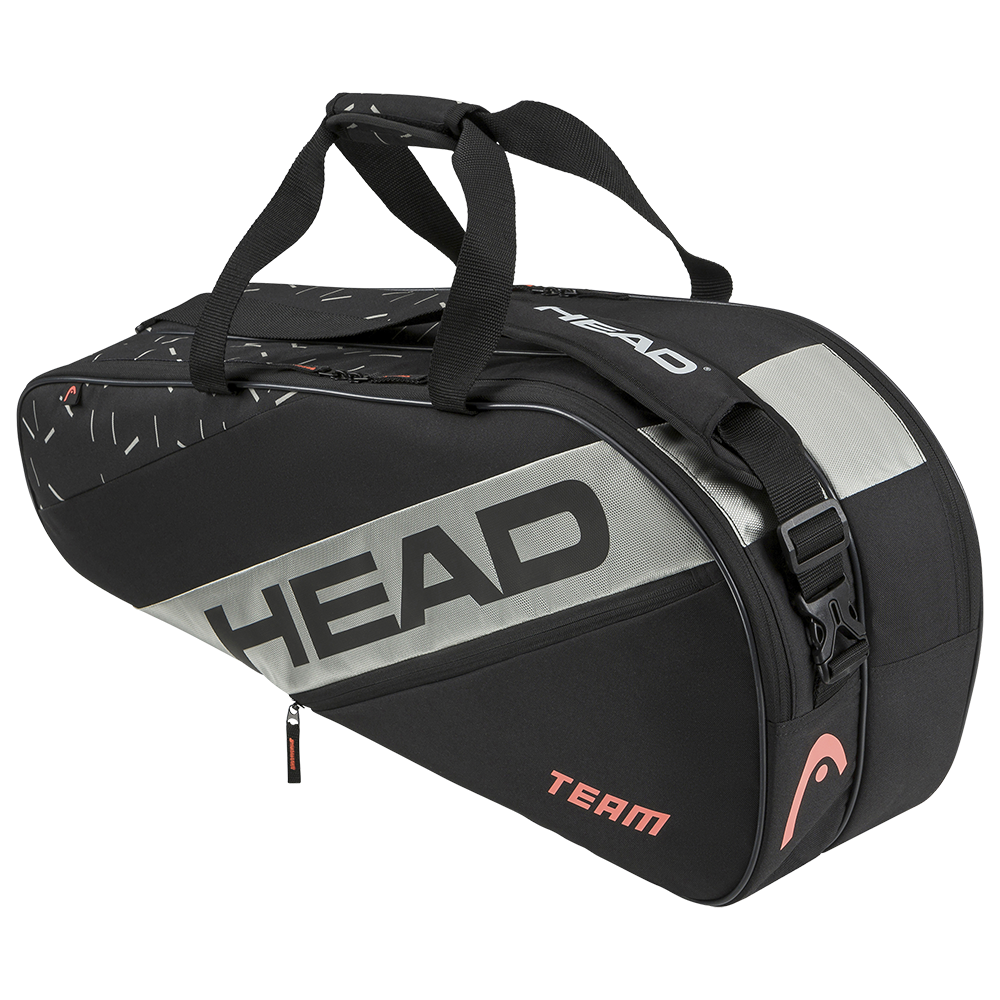 Head Team Racket Bag M (2024) (Black/Ceramic) | Stringers' World - The ...