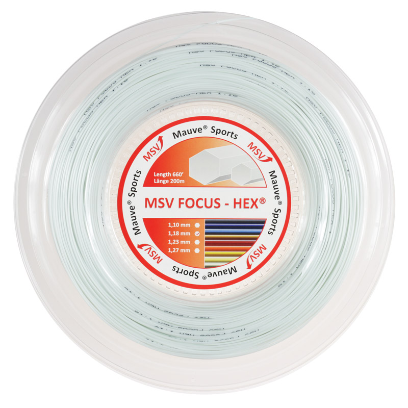 MSV Focus Hex 200m reel | Stringers' World