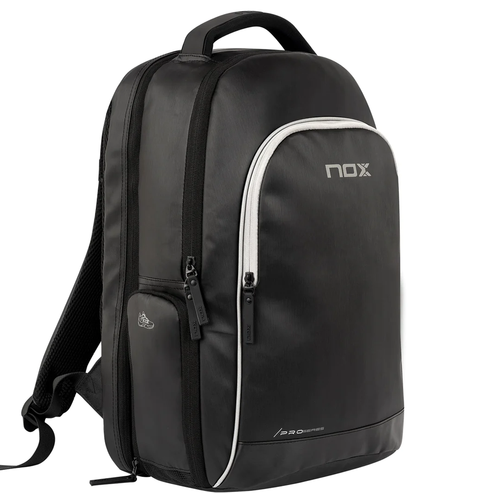 NOX Pro Series Padel Backpack (Black) | Stringers' World
