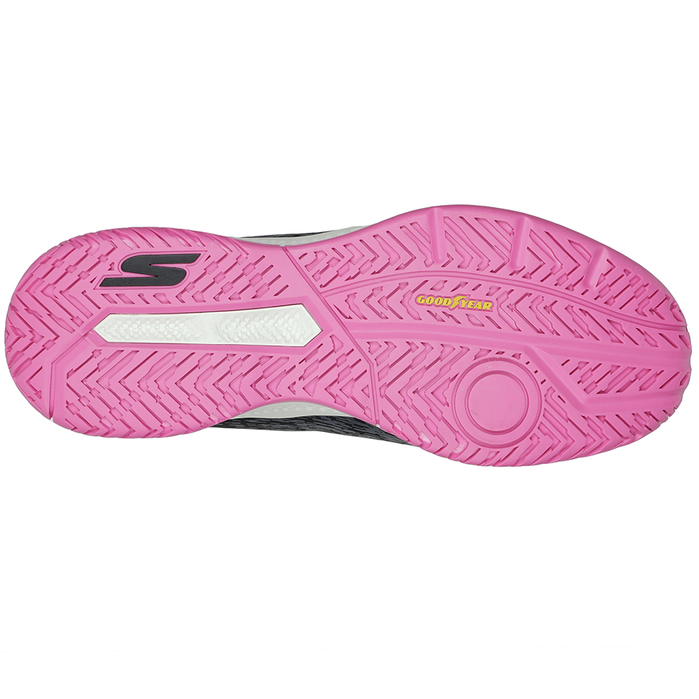 Skechers Womens Viper Court Pickleball Shoe (Black/Pink) (2024 ...