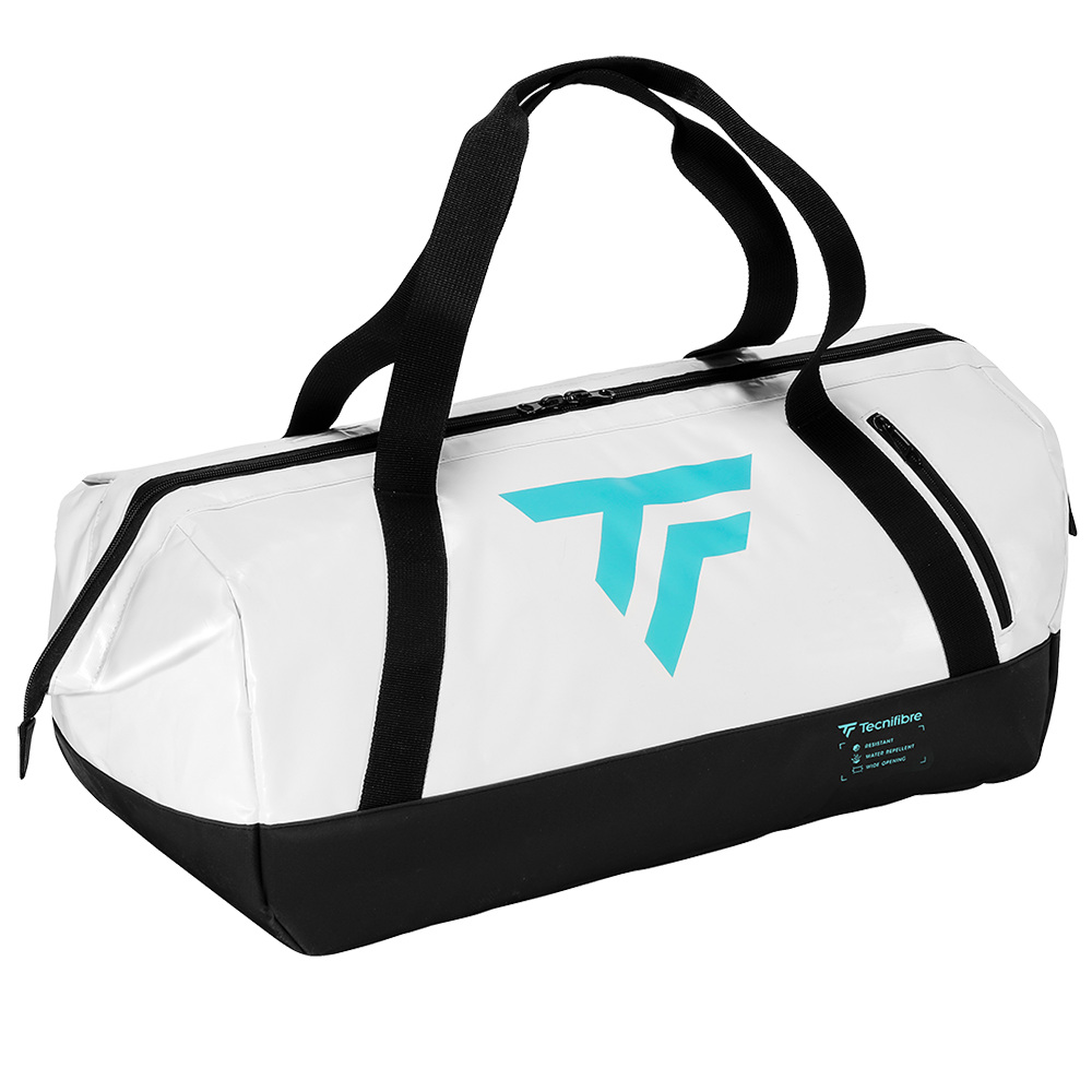 Tecnifibre Tour Endurance Duffle Bag (White/Blue) (2024) | Stringers ...