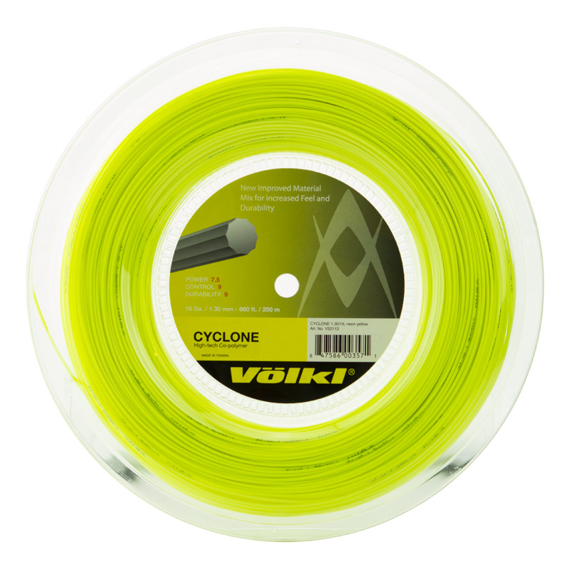 Volkl Cyclone 200m reel | Stringers' World
