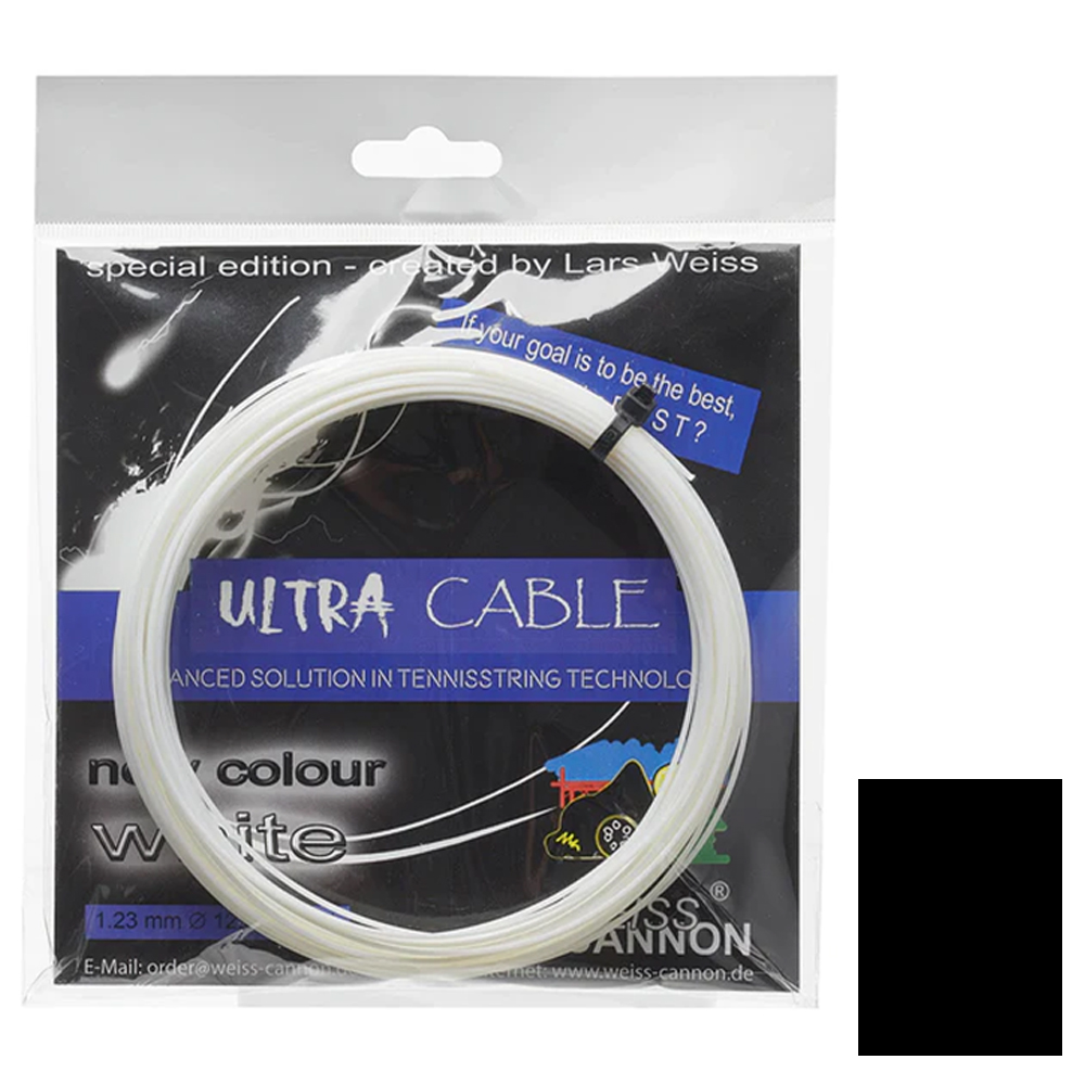 Weiss Cannon Ultra Cable (1.23mm) 12m Packet | Stringers' World