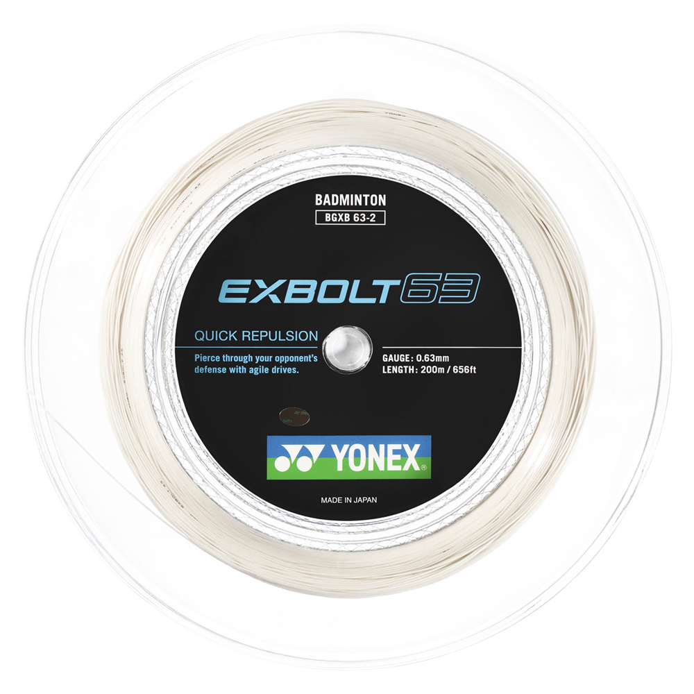 Yonex Exbolt 63 200m Reel | Stringers' World