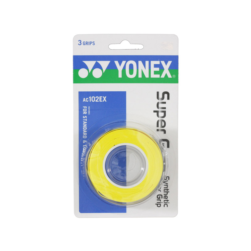 Yonex Super Grap Overgrip 3 Pack | Stringers' World - The UK's Leading ...