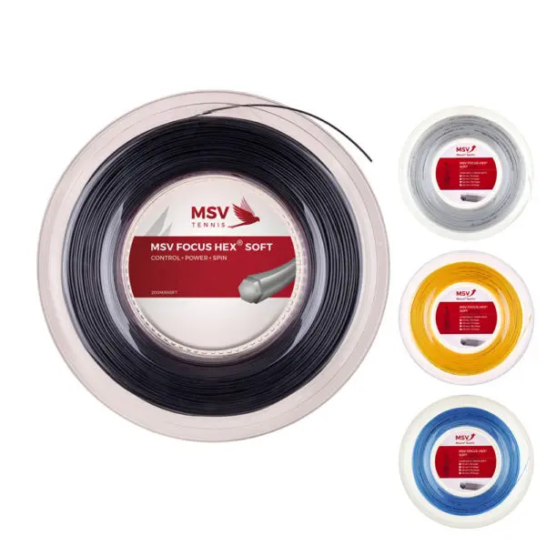 MSV Focus Hex Soft 200m reel | Stringers' World