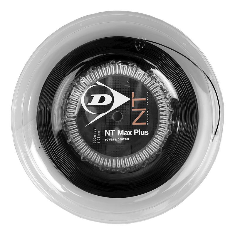 Dunlop NT Max Plus (Black) 200m Reel | Stringers' World