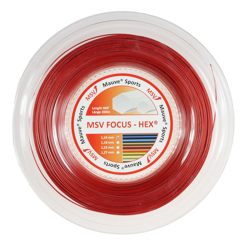 MSV Focus Hex 200m reel | Stringers' World