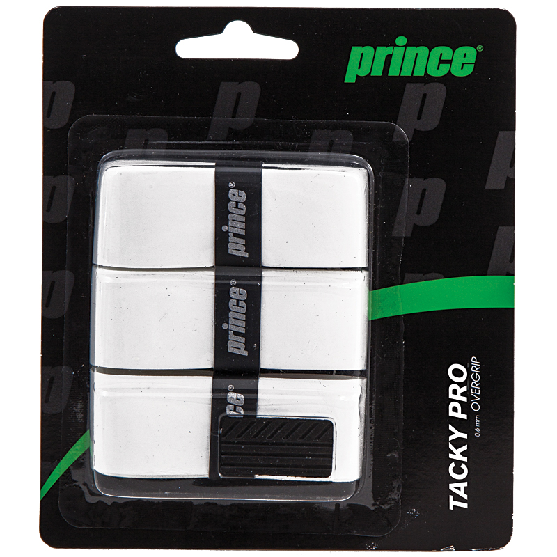 Prince TackyPro Overgrip (White) 3 Pack | Stringers' World