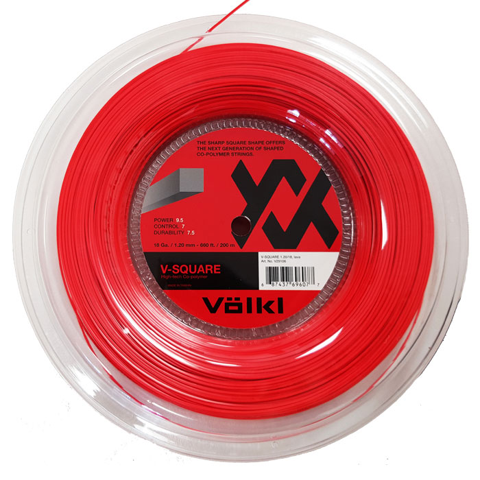 Volkl V-Square Tennis String 200m Reel | Stringers' World