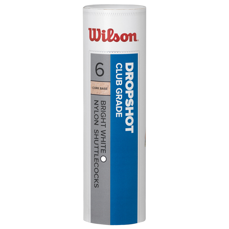 Wilson Dropshot Nylon Shuttlecock (6 Tube) | Stringers' World