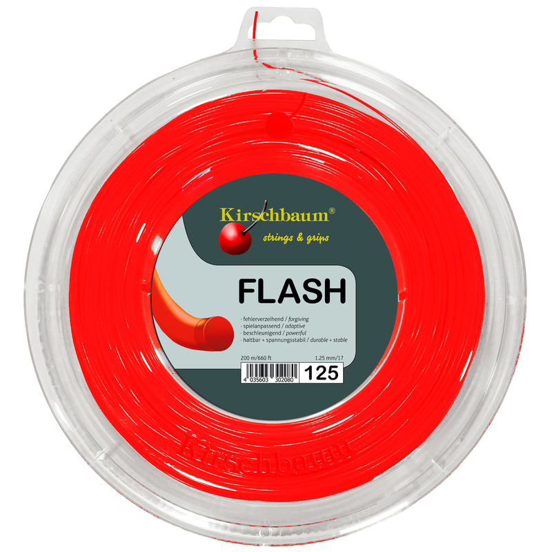 Kirschbaum Flash 1.25mm 200m Reel | Stringers' World