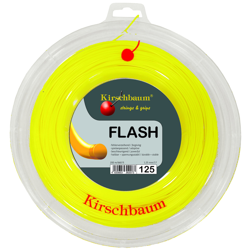 Kirschbaum Flash 1.25mm 200m Reel | Stringers' World