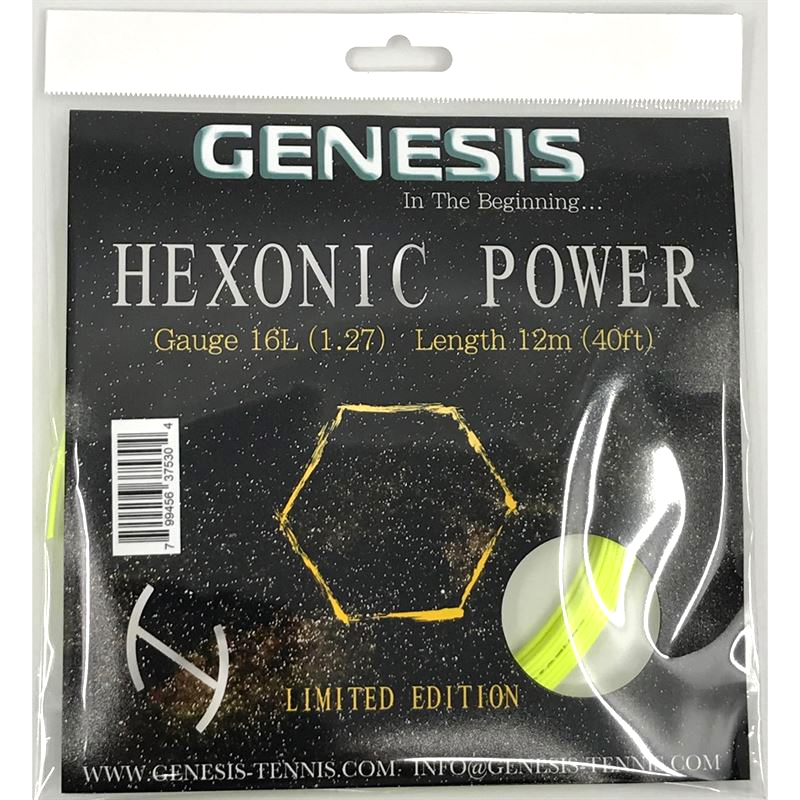 Genesis Hexonic Power 12m Packet | Stringers' World