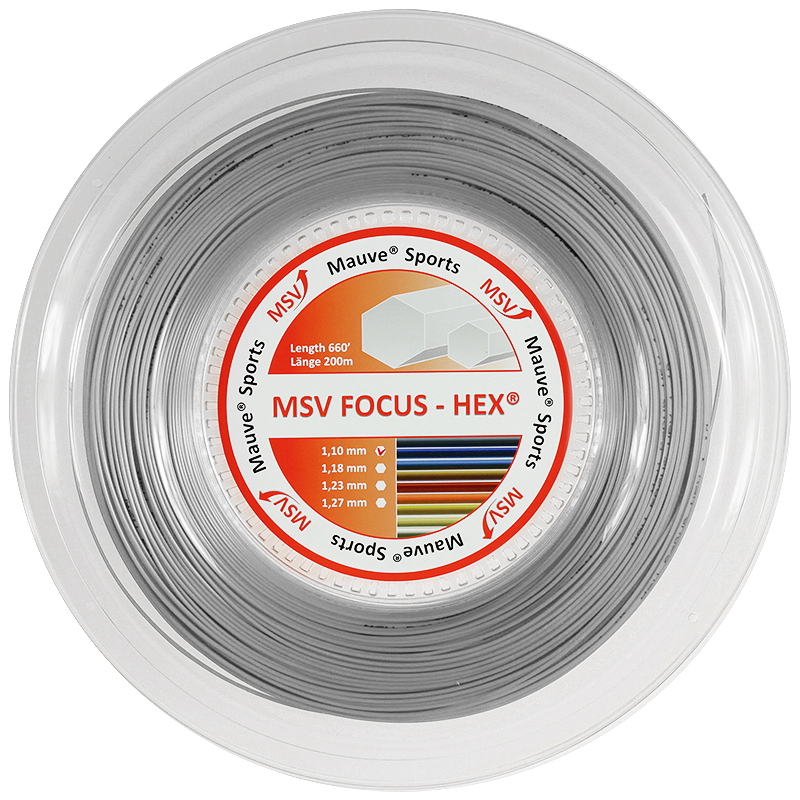 MSV Focus Hex 200m reel | Stringers' World