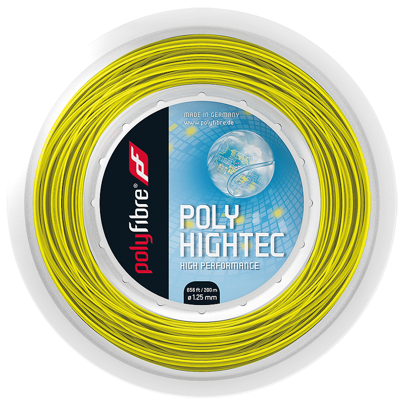 Polyfibre Poly Hightec (Yellow) 200m reel | Stringers' World