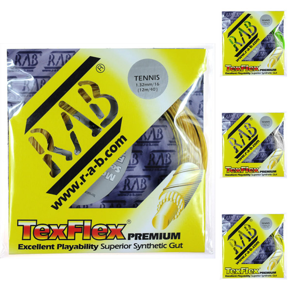 RAB TexFlex Premium 1.32mm 12m Packet | Stringers' World