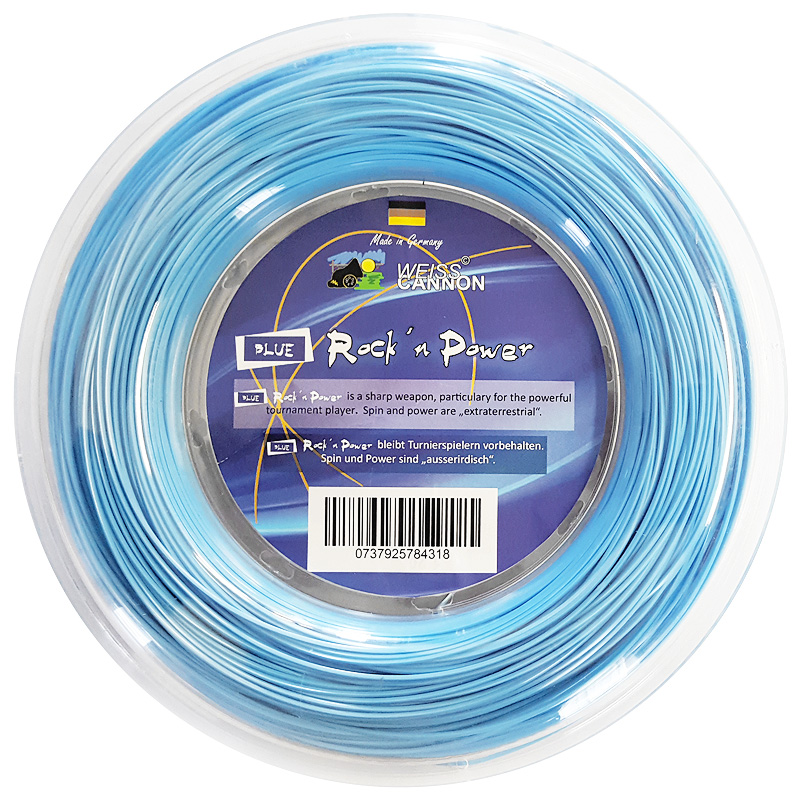 Weiss Cannon Blue Rock 'n Power 1.20mm 200m Reel | Stringers' World