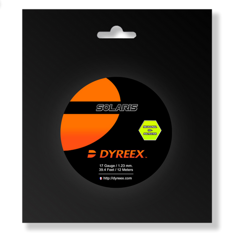 Dyreex Solaris 1.23mm (Fluoro Yellow) 12m Packet | Stringers' World