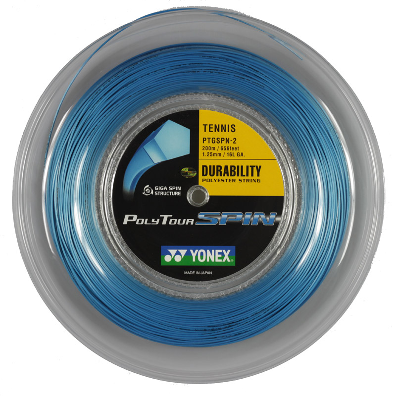 Yonex Poly Tour Spin 200m Reel | Stringers' World