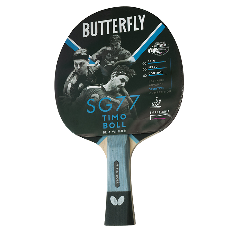 Butterfly Timo Boll SG77 Table Tennis Bat | Stringers' World