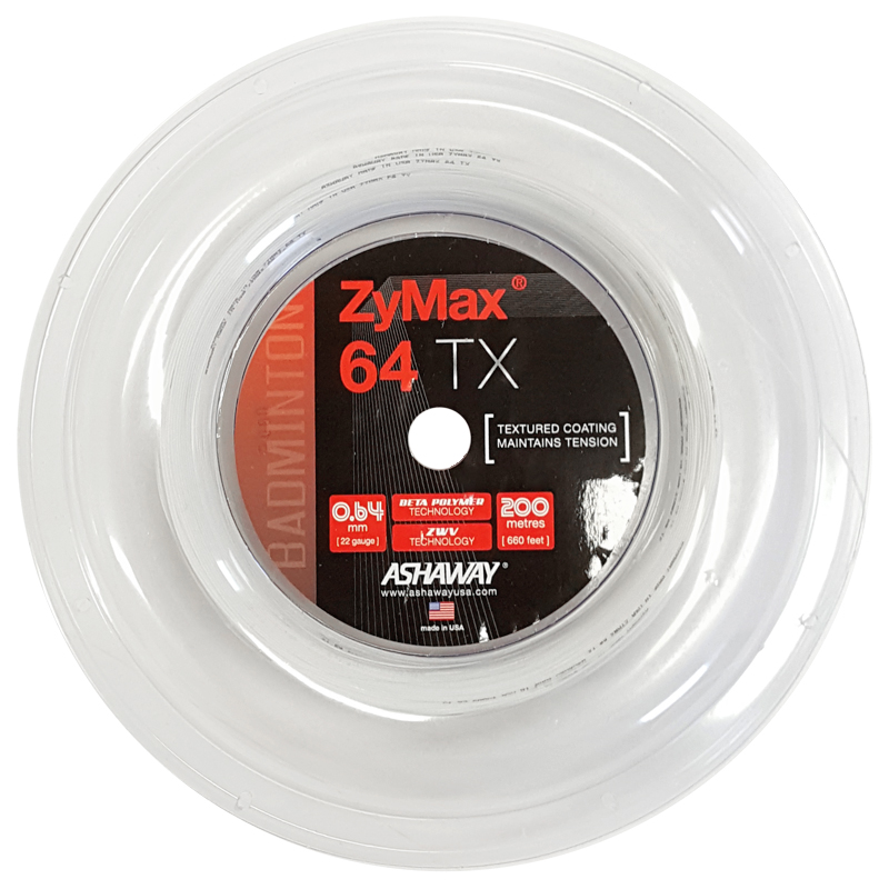 Ashaway Zymax 64 TX 200m Reel | Stringers' World