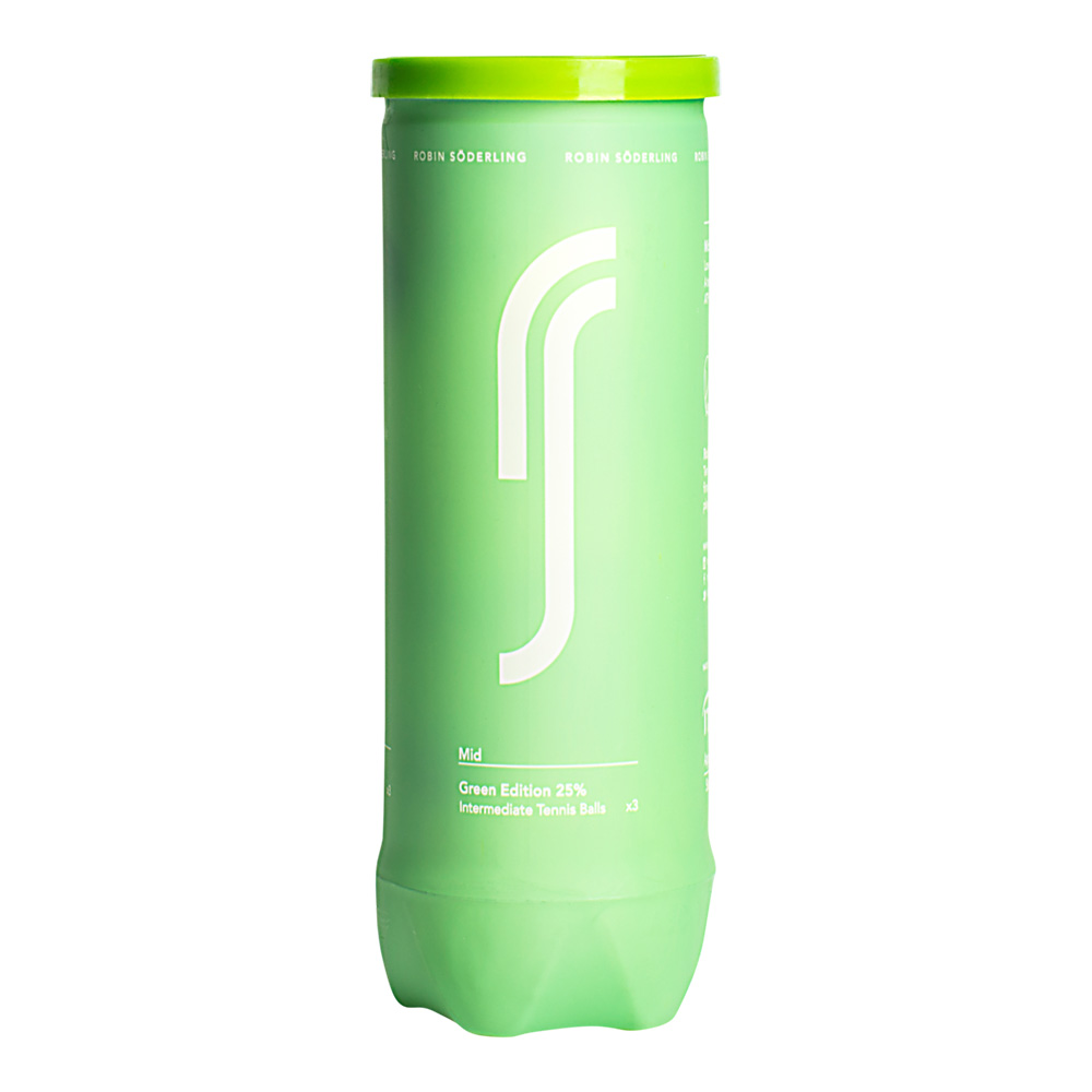Robin Soderling Green Edition Tennis Ball (Single Tube) | Stringers' World