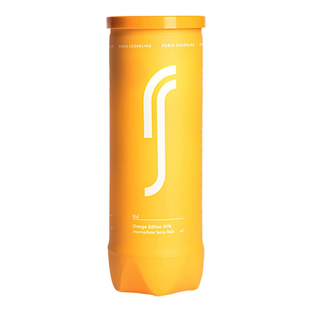 Robin Soderling Orange Edition Tennis Ball (Single Tube) | Stringers' World