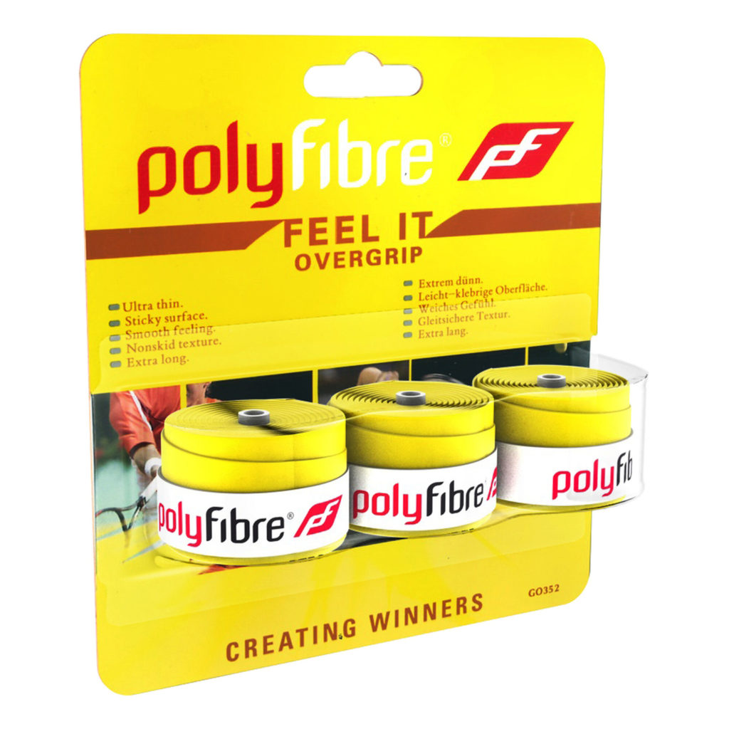 Polyfibre Feel It Overgrip (3 Pack) | Stringers' World