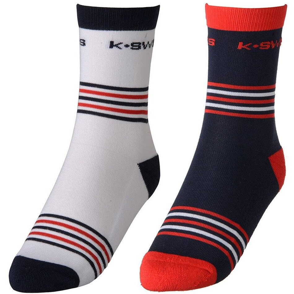 K-Swiss Men's Heritage Socks (2 Pack) | Stringers' World