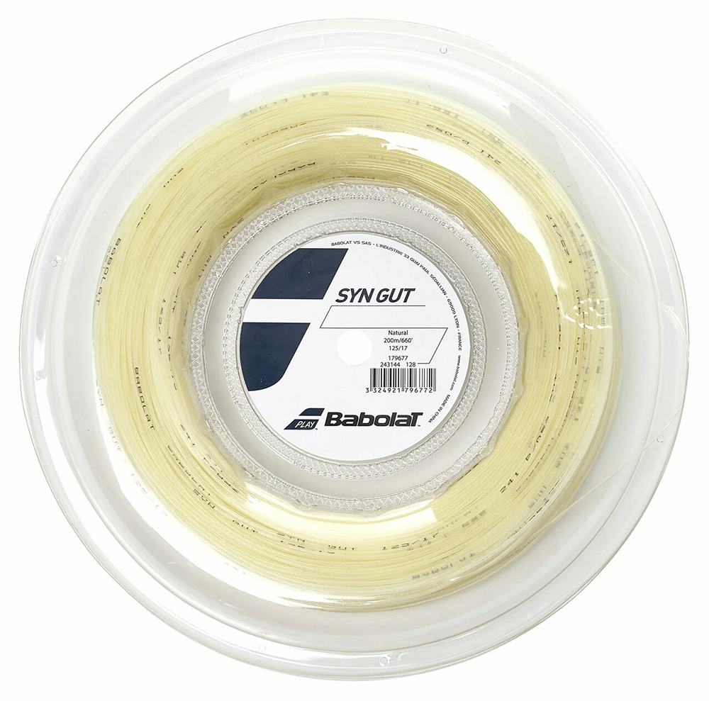 Babolat Syn Gut 200m Reel (Natural) | Stringers' World