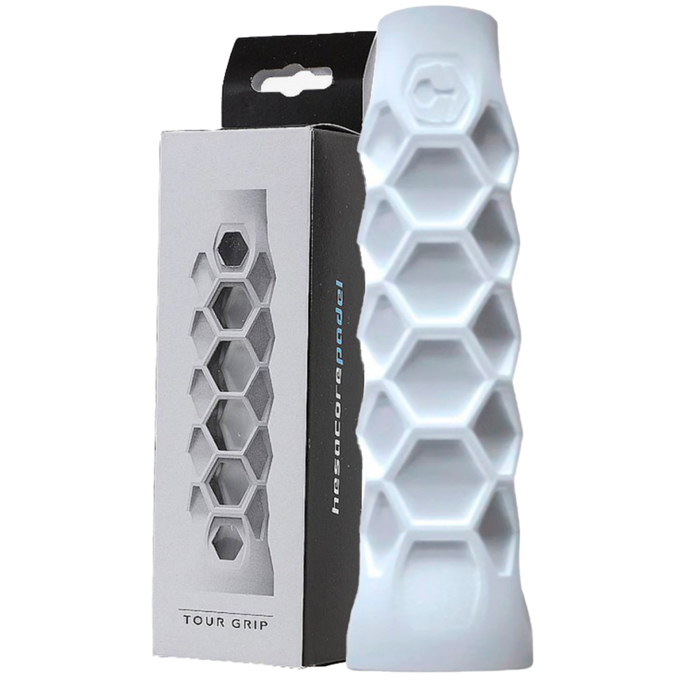 Hesacore Tour Grip (White) | Stringers' World