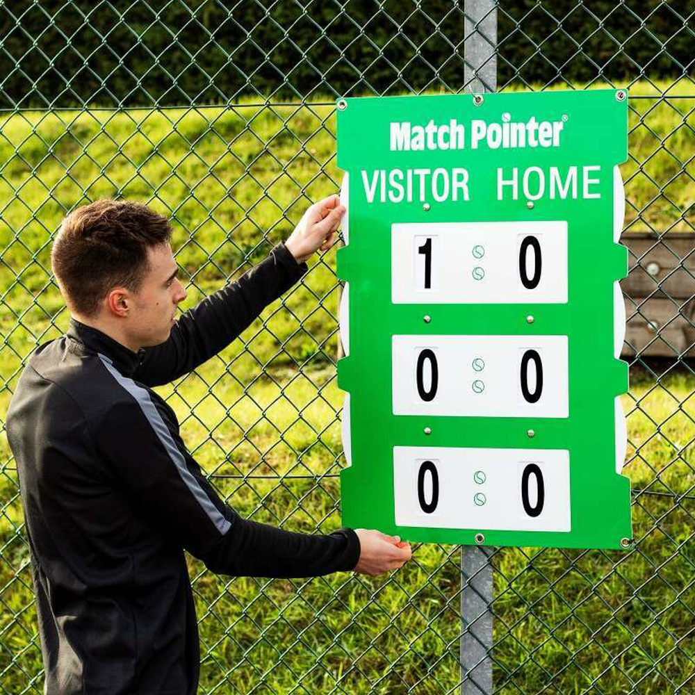 Fence Mounted Tennis Scoreboard (Large) | Stringers' World