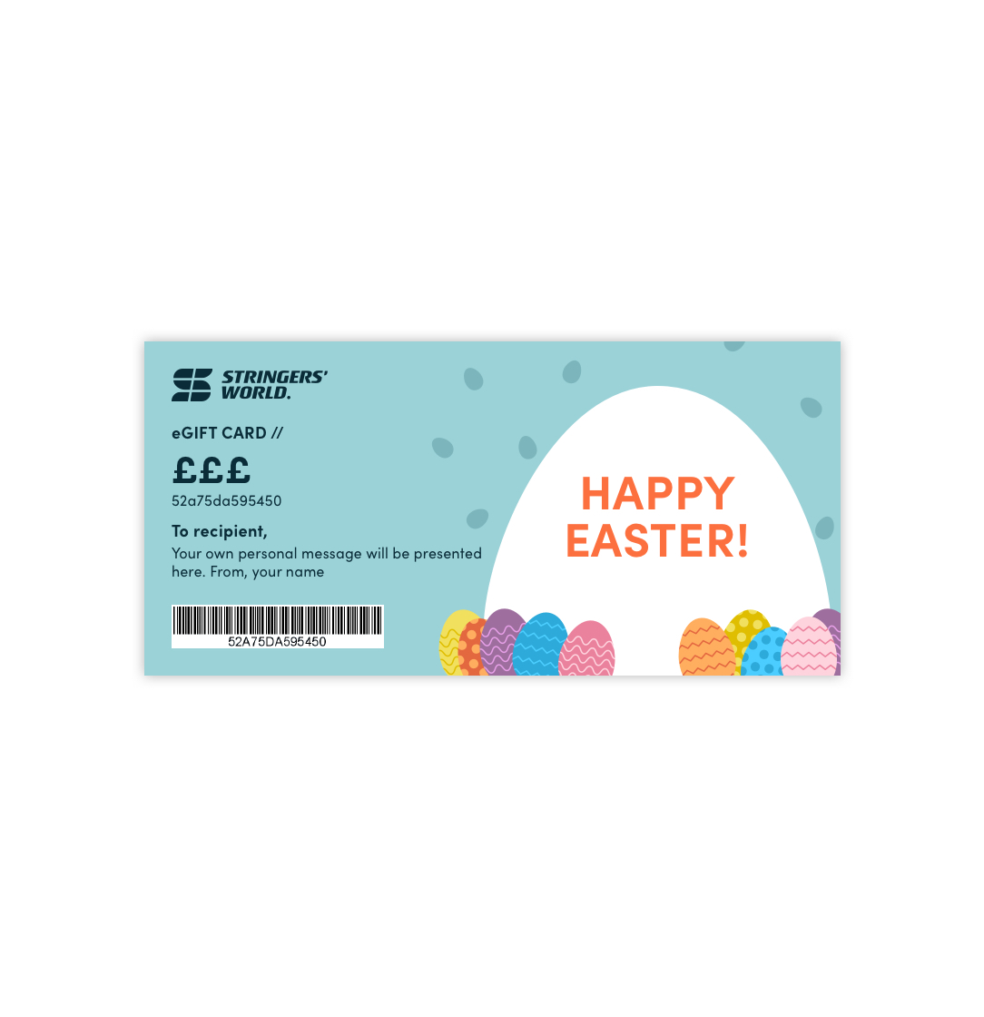 STRINGERS’ WORLD eGIFT CARD | Stringers' World - The UK's Leading ...