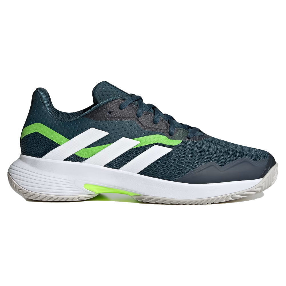 Adidas Mens Courtjam Control Tennis Shoe (Arctic Night/White/Lucid ...