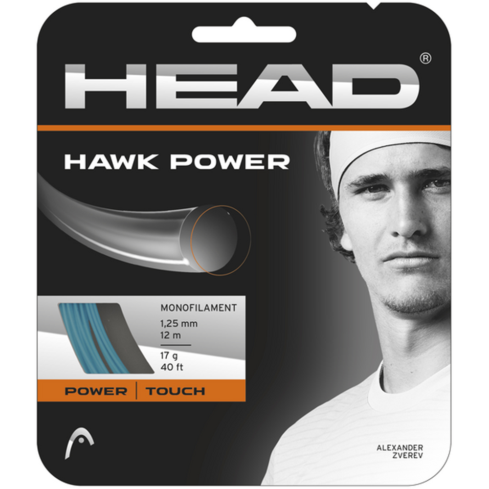 Head Hawk Power 1.25mm 12m Packet (Petrol Blue) | Stringers' World