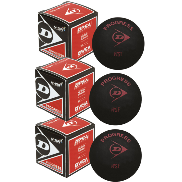Dunlop Progress Squash Ball | Stringers' World