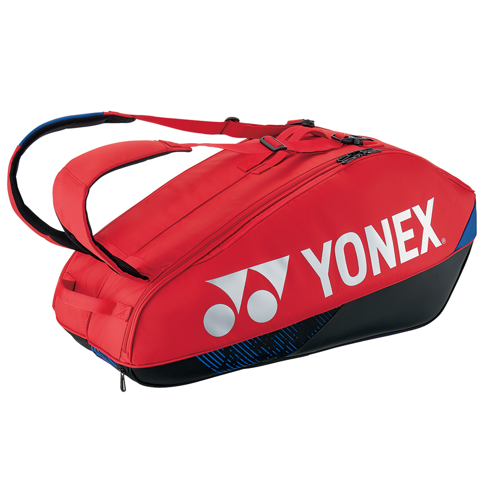 Yonex Pro Racket Bag (6 Pcs) (Scarlet) (2024) | Stringers' World