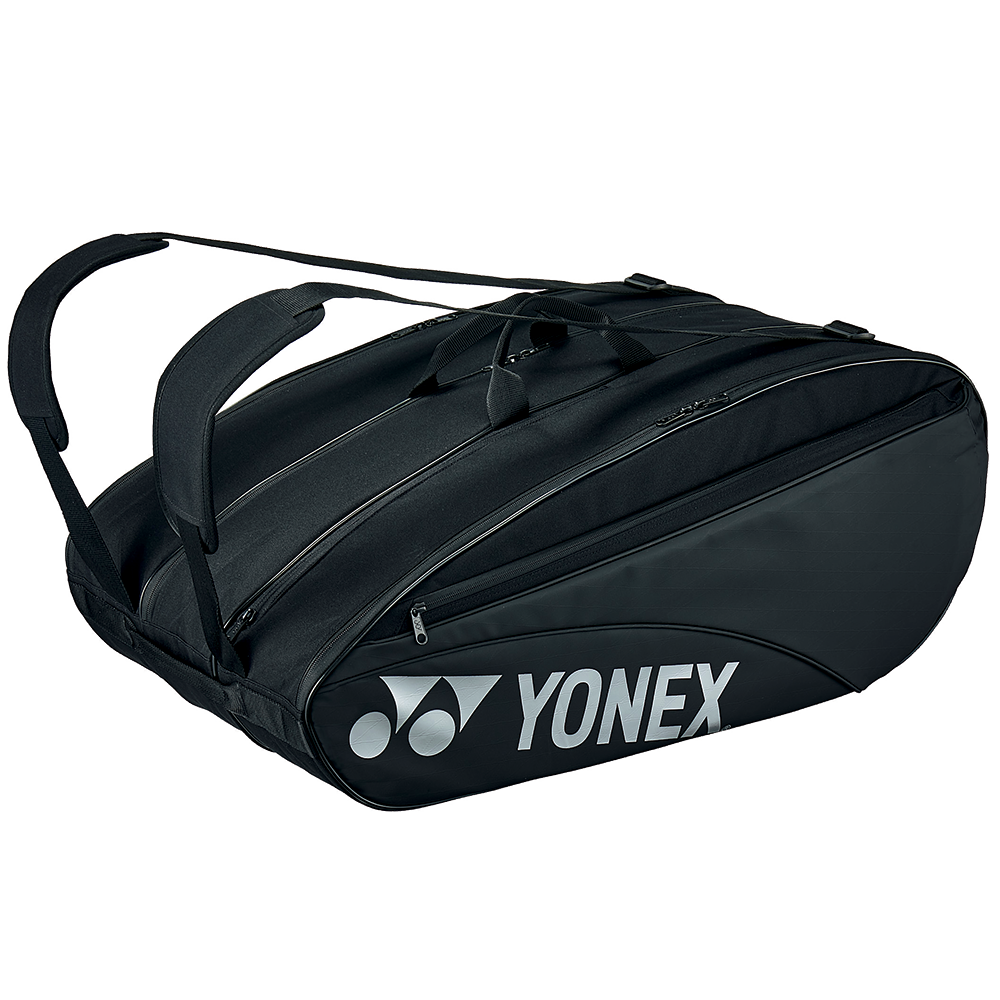 Yonex Team Racket Bag (12Pcs) (Black) (2024) | Stringers' World