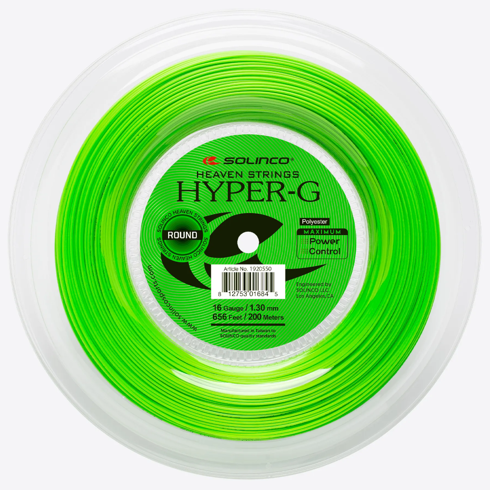 Solinco Hyper-G Round 200m Reel | Stringers' World
